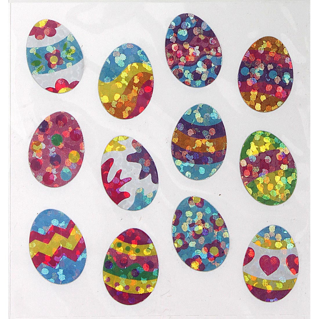 Sandylion Easter Egg Acid-Free Stickers for Kids Crafts & Classroom ...