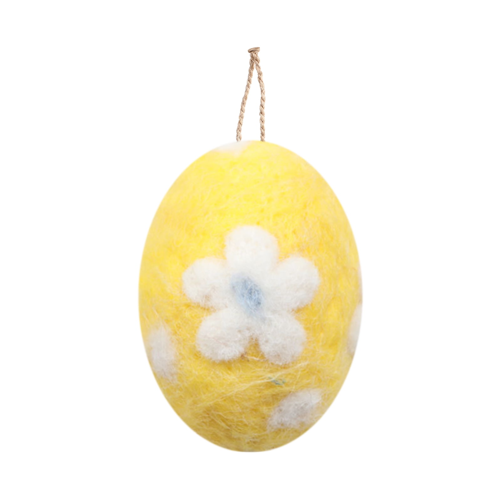 Easter Egg Set, Simulated Wool Felts Foam Egg DIY Wreath Decoration ...