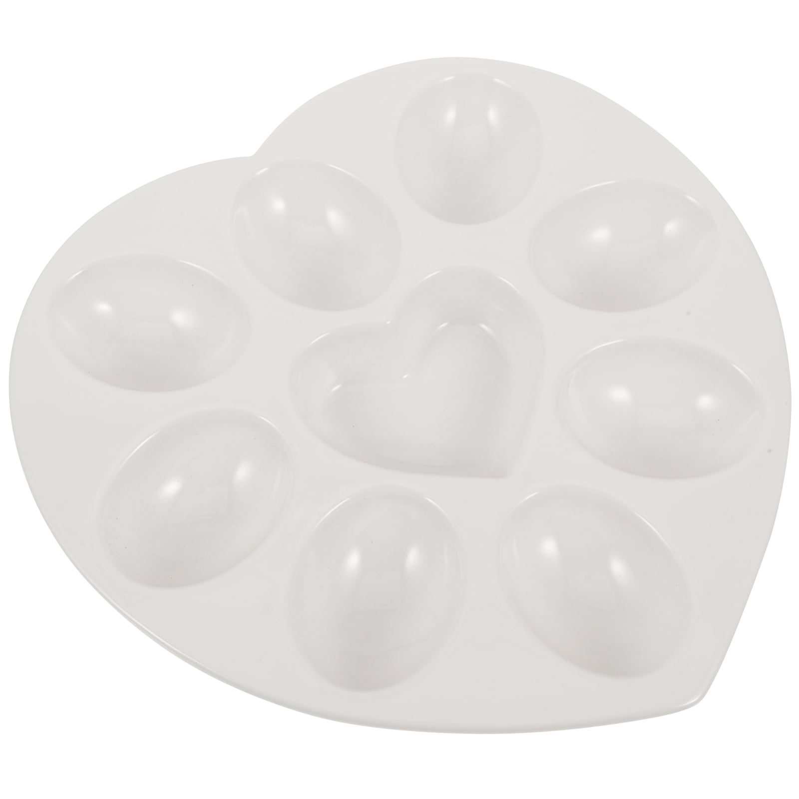 Easter Egg Tray Eggs Seafood Devil Deviled White Ceramics - Walmart.com
