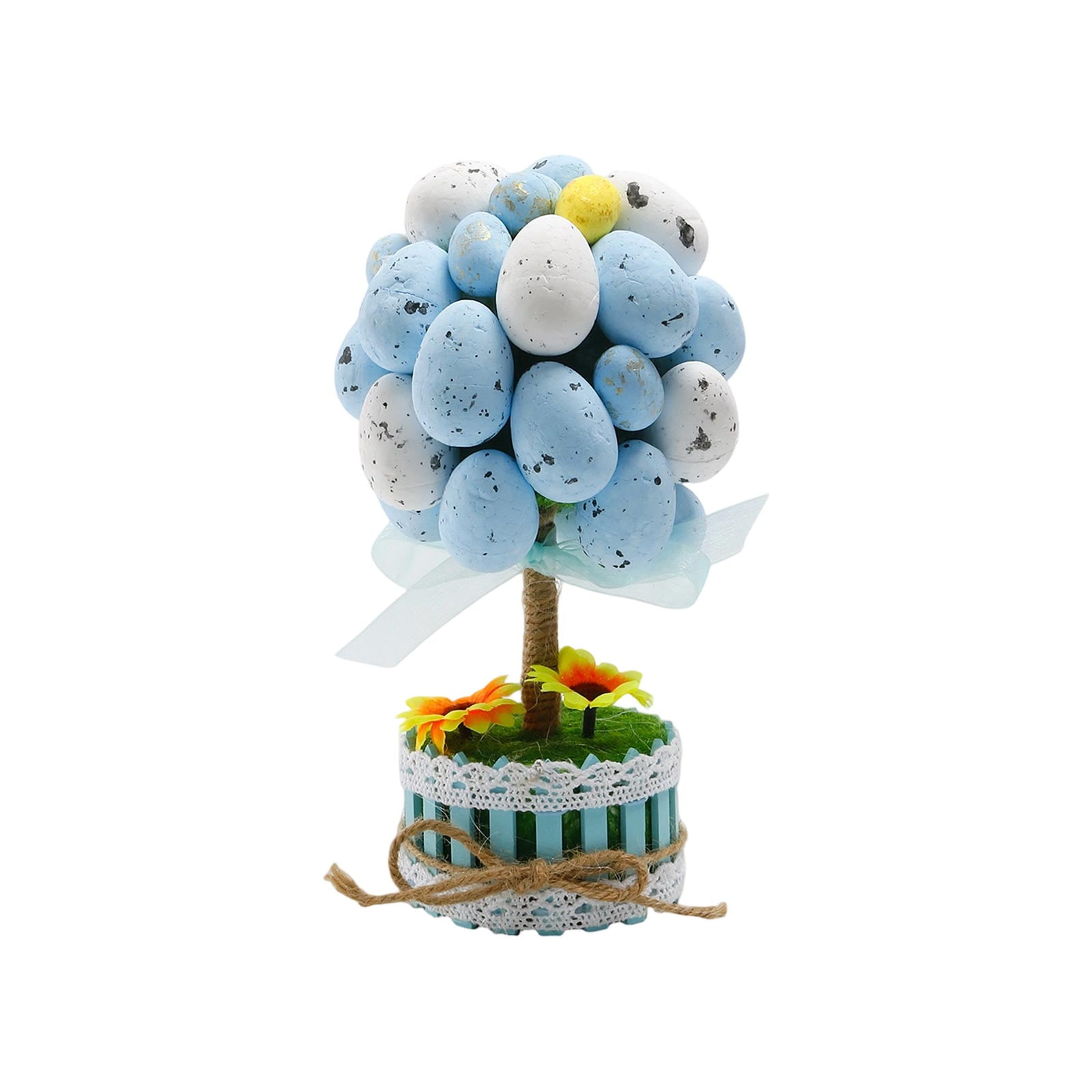 Easter Egg Tree Desktop Decoration, Ideal For Easter Holiday Festive ...