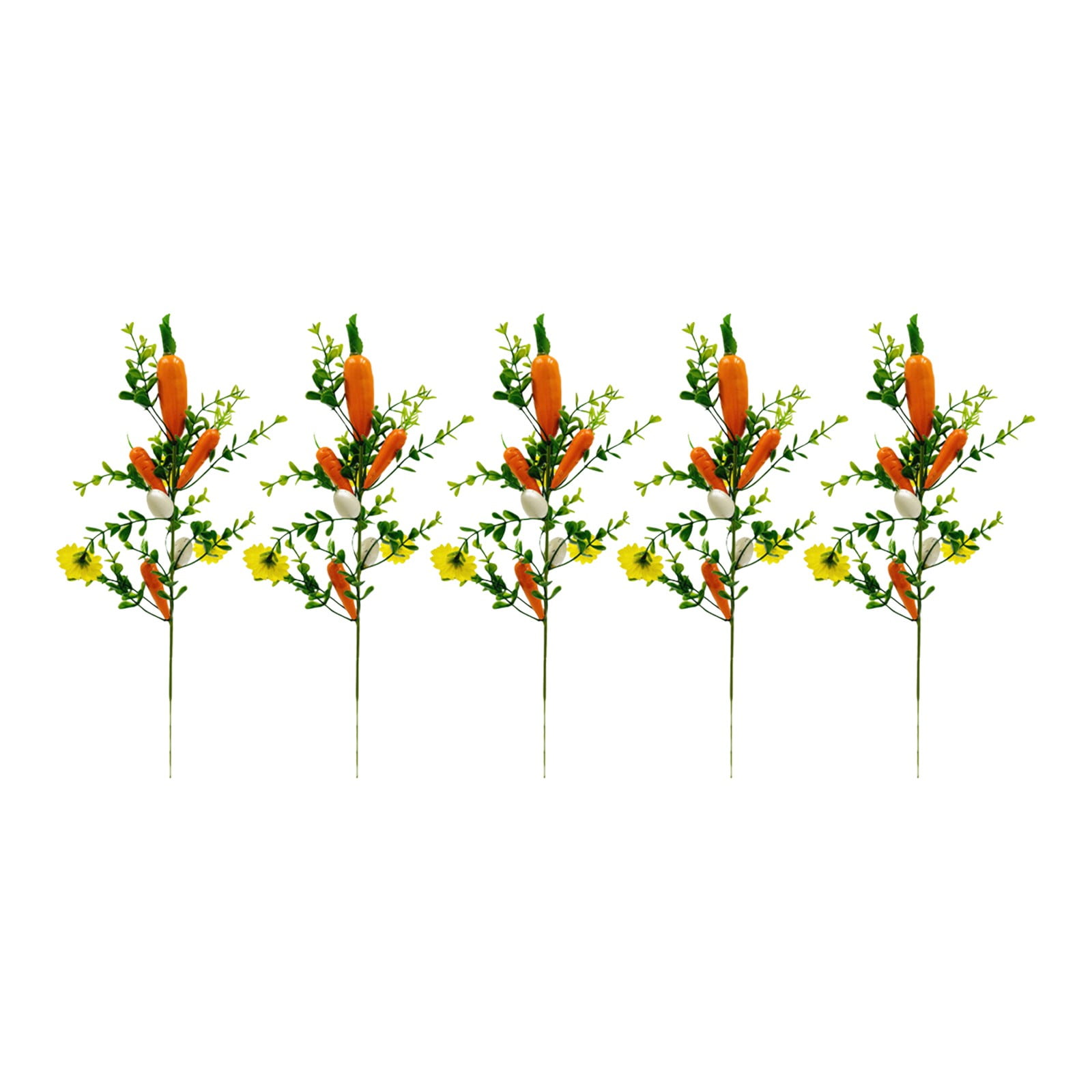 Easter Egg insert 5pcs double carrot Easter holiday decoration ...