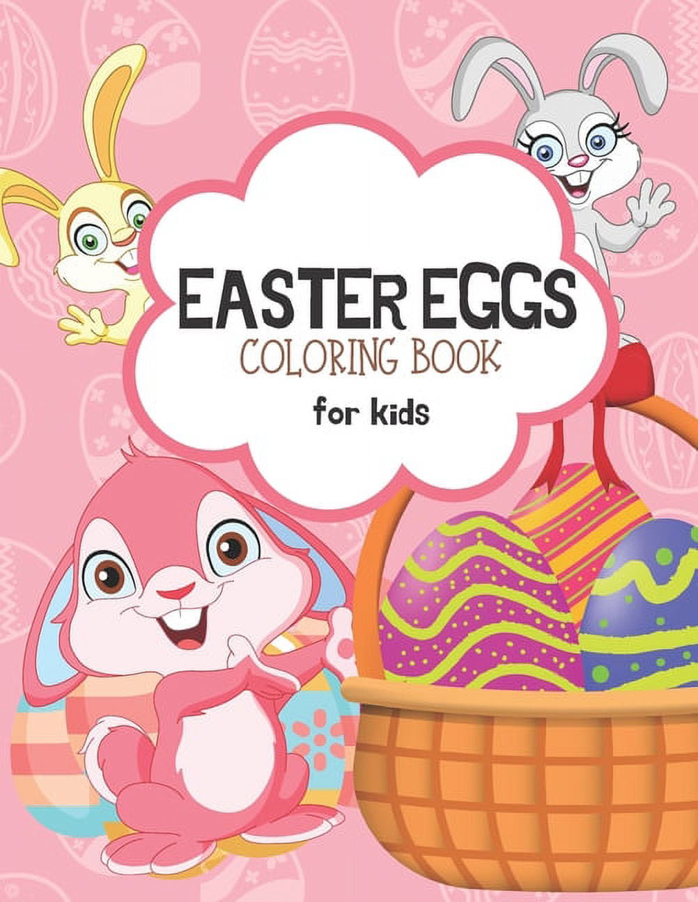 Easter Eggs Coloring Book For Kids: Ages 3-8 - Easy Kids crafts for ...