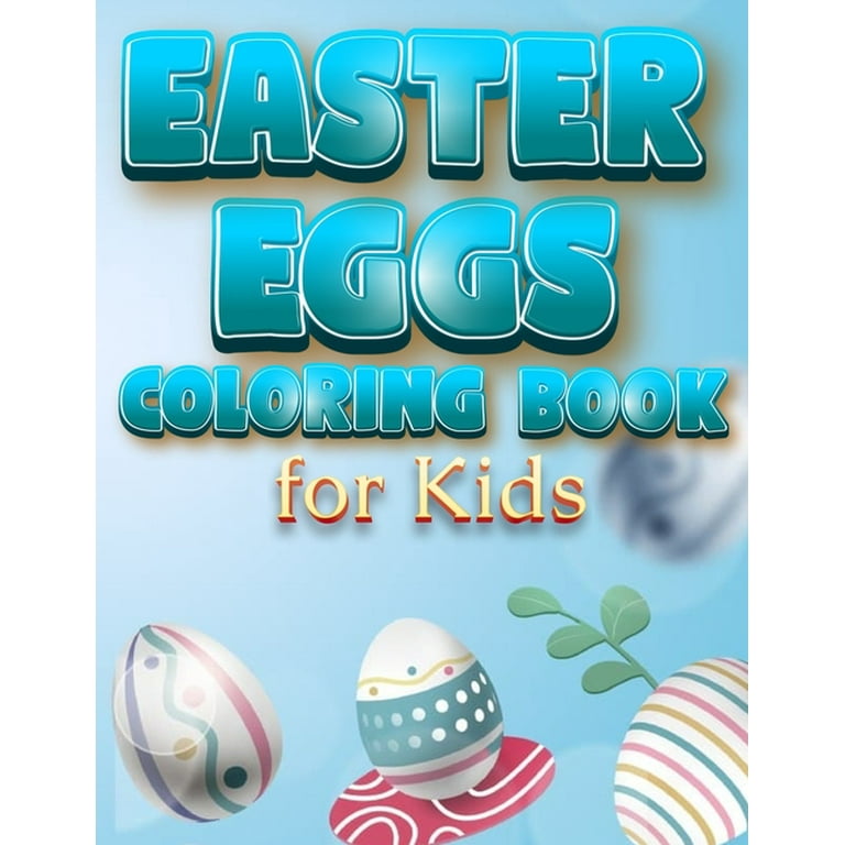giant easter coloring book