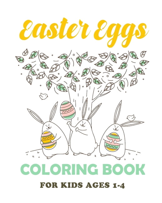 Easter Eggs Coloring Book: Unique and Cool Happy Easter Egg Activity ...