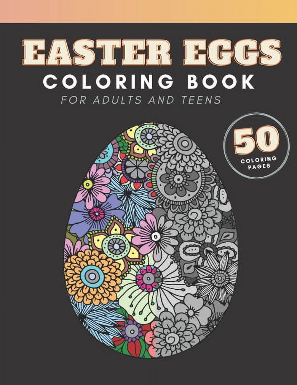 Easter Eggs Coloring Book - Walmart.com