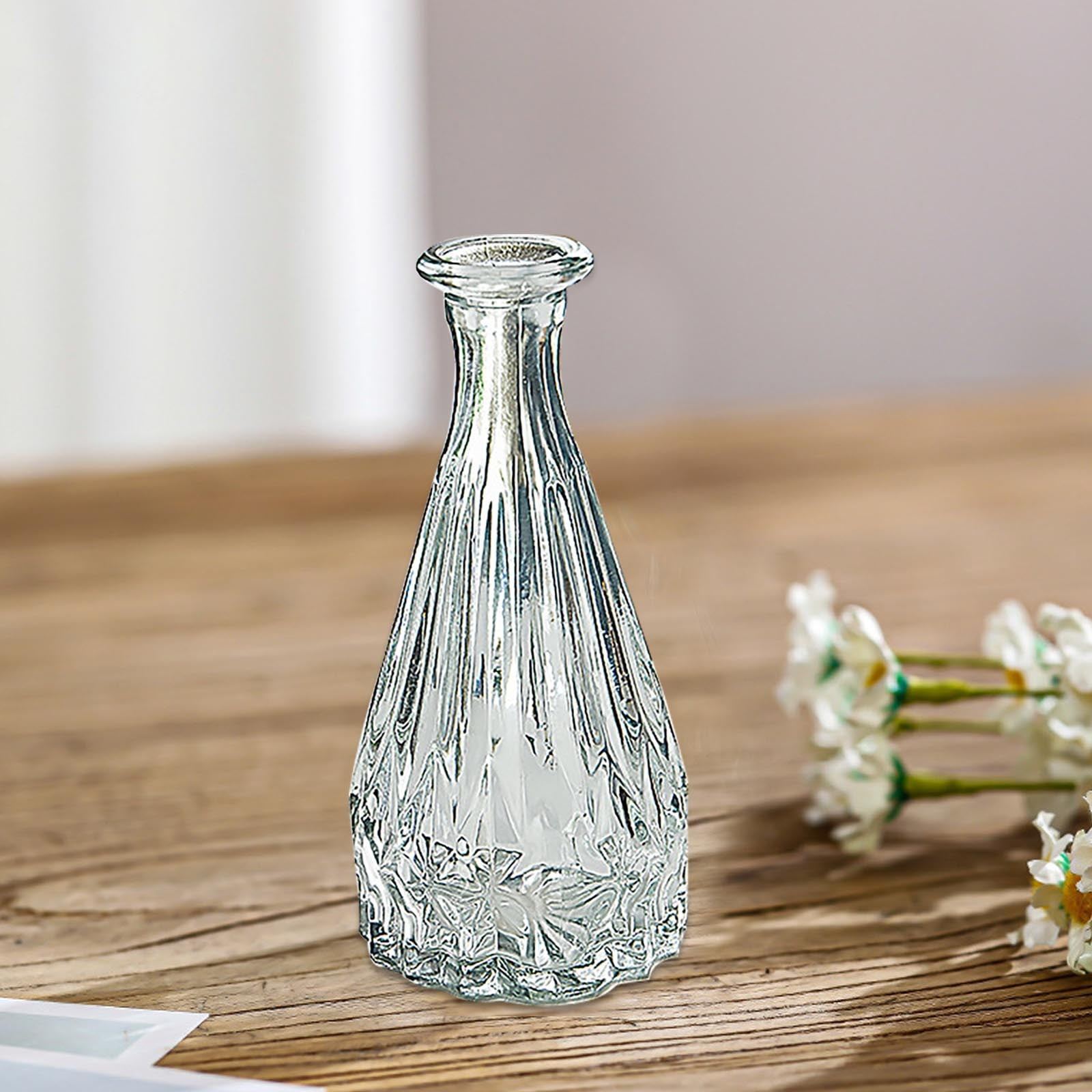 Easter Eggs Decor Small Glass Vases For Flowers Mini Clear Bud Vases ...