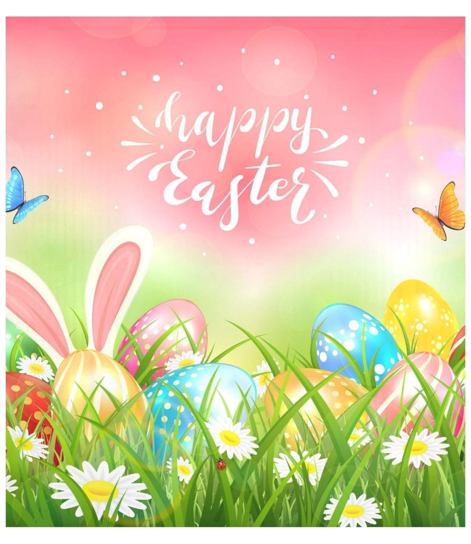Easter Eggs Dishwasher Magnet Cover, Reuseable Kitchen Fridge Door ...