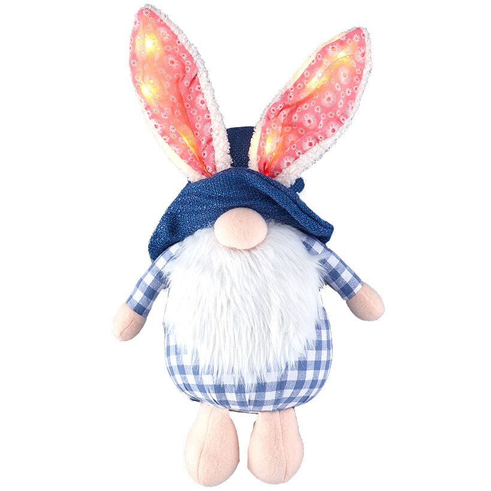 Easter Eggs Filled With Candy Plush Easter Gnome - Lighted Bunny Spring ...