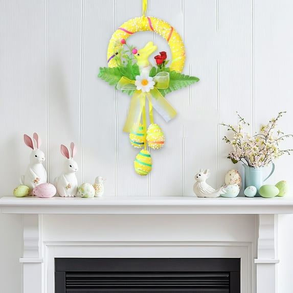 Easter Eggs Foam Pendant Wall Hanging Door Hanging Arrangement Easter ...