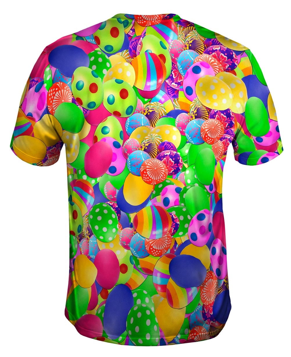 Easter Eggs Make Me Happy Mens T-Shirt All Over Print - Walmart.com