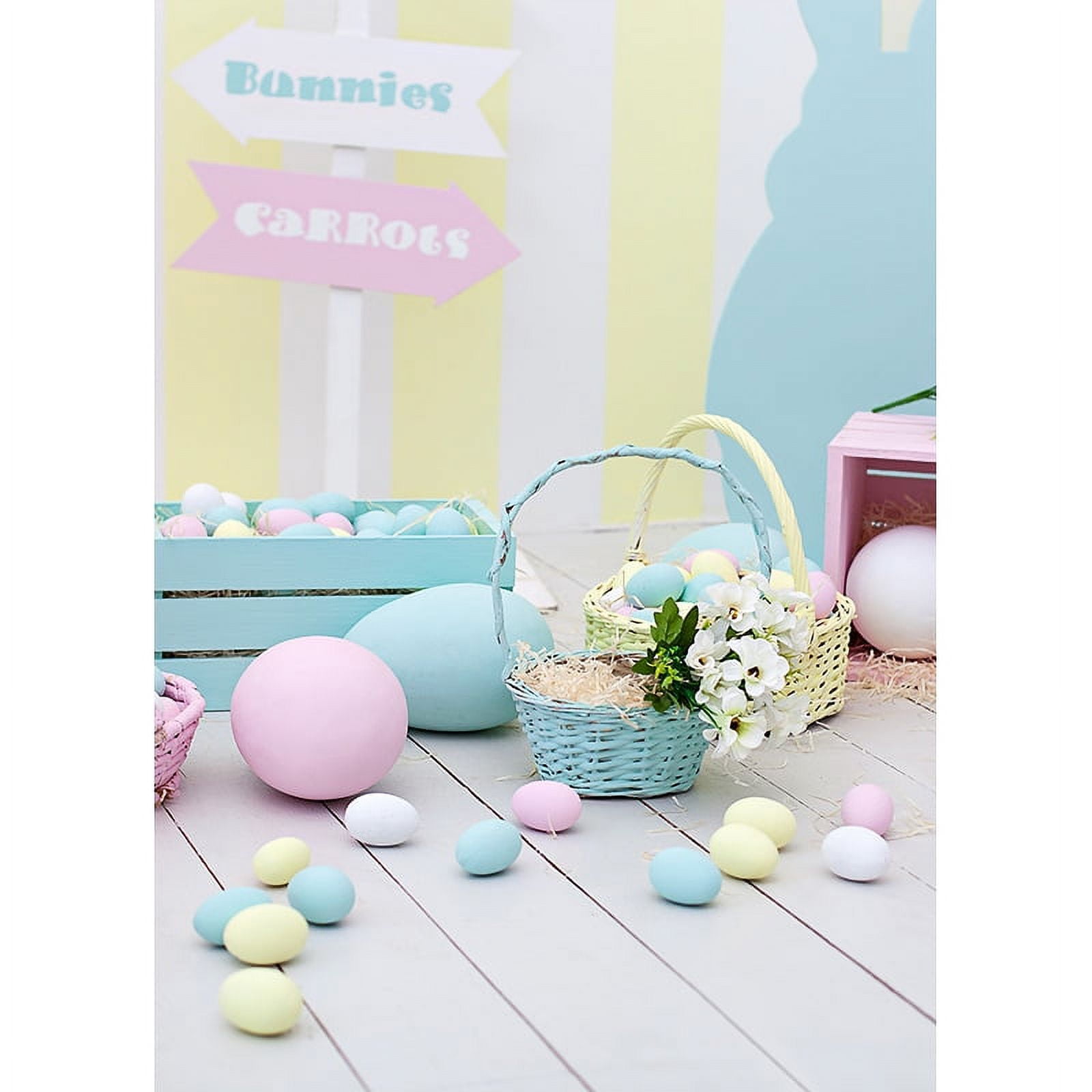 Easter Eggs Rabbit Photography Backdrops Photo Studio Props Spring ...