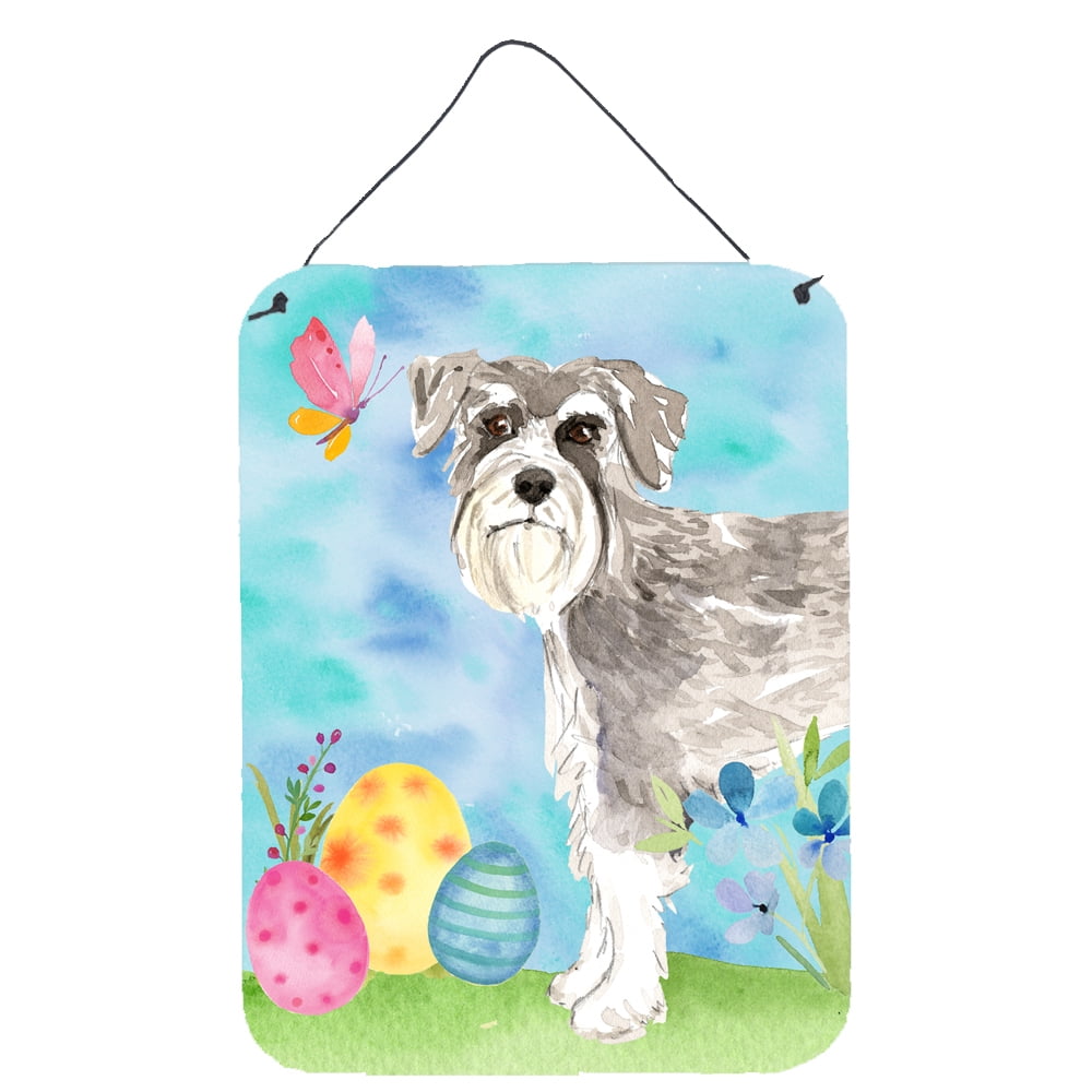 Easter Eggs Schnauzer 1 Wall or Door Hanging Prints - Walmart.com