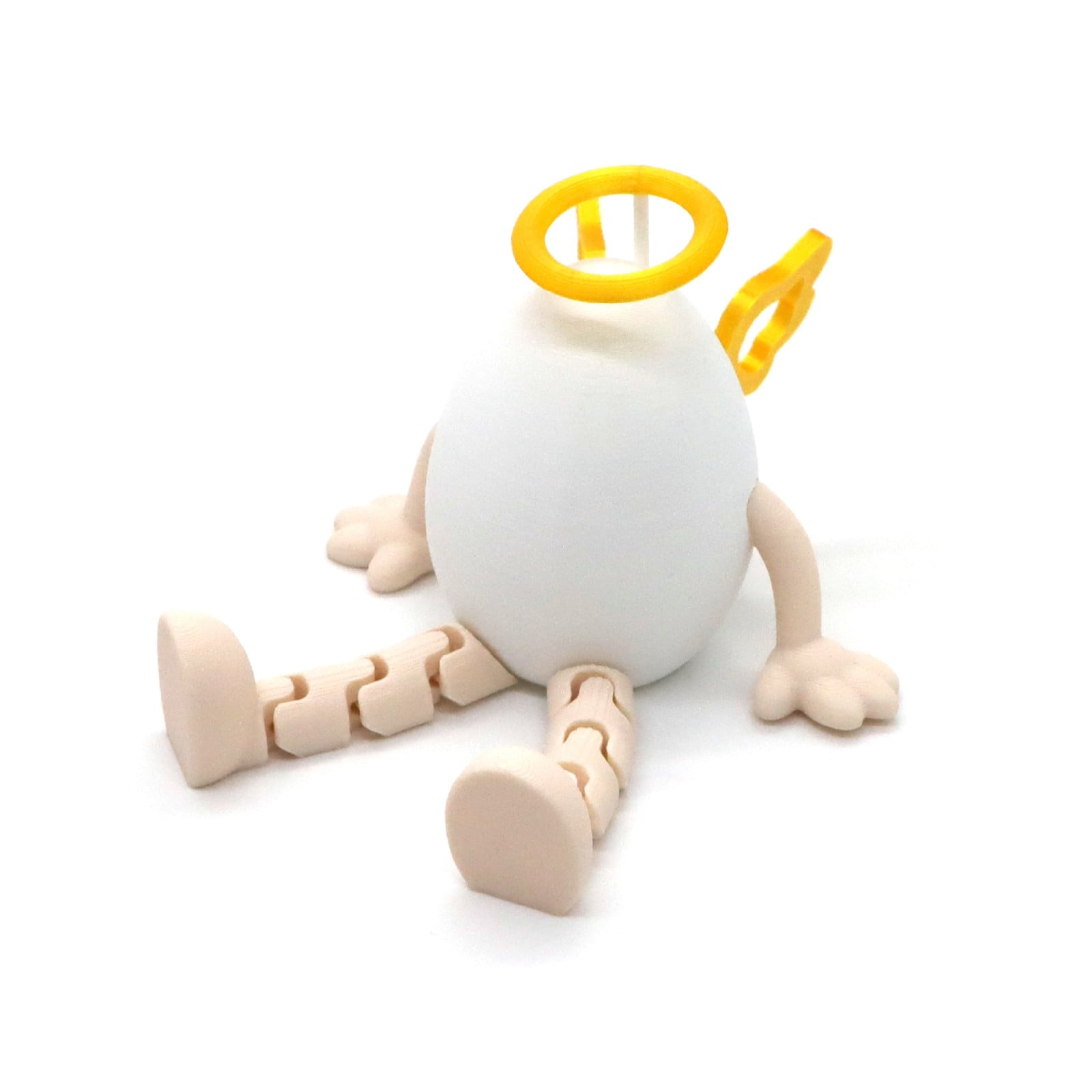Easter Exclusive Gradient Egg Doll – Poseable 3D Printed Figurine with ...