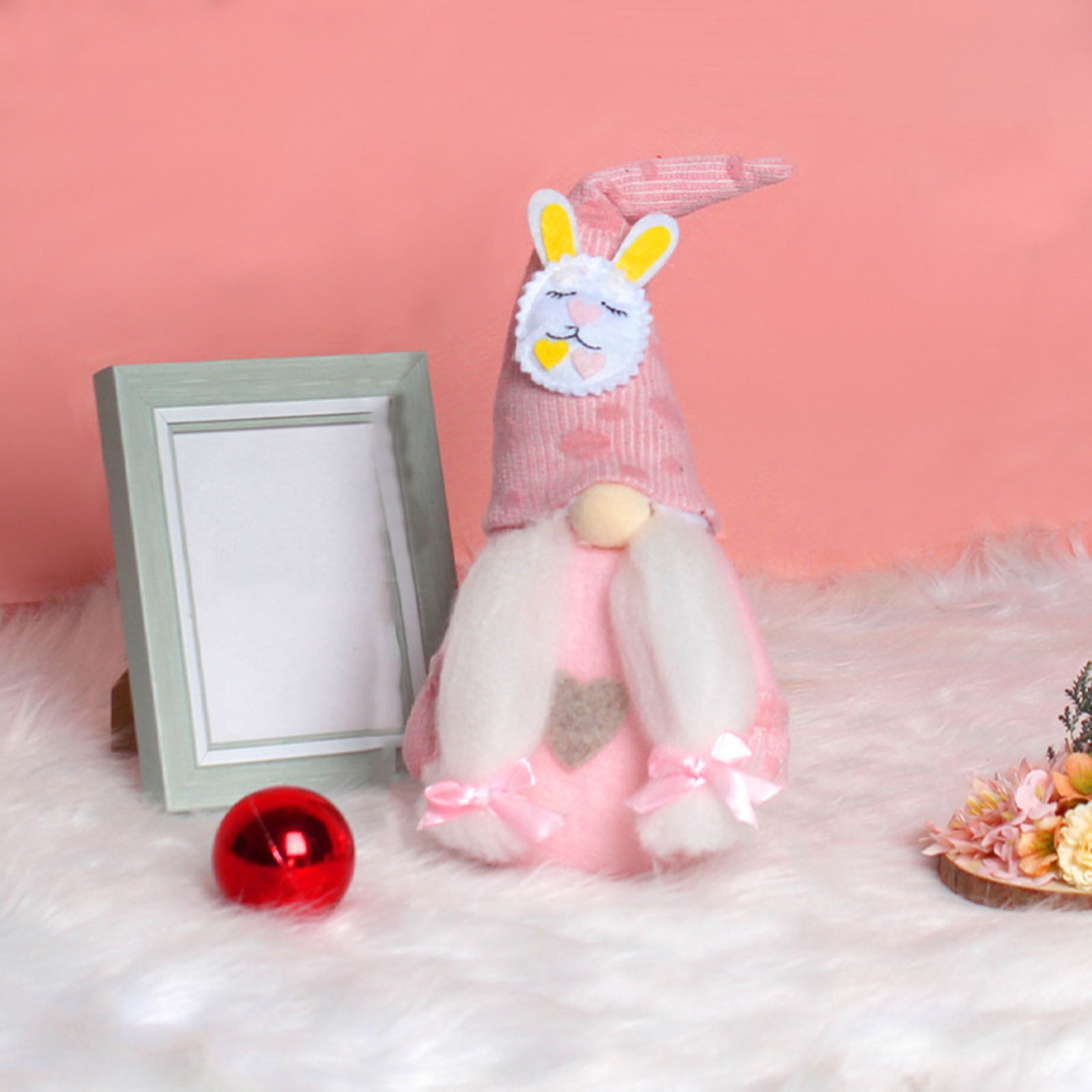 Easter Faceless Dwarf Doll Decorations Desktop Lovely Rabbit Goblin ...