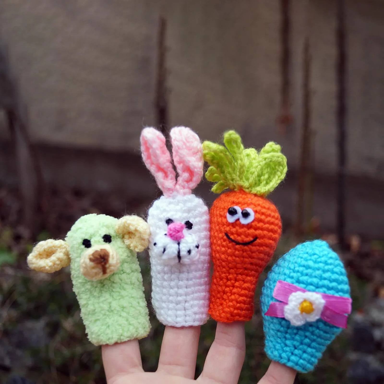Easter Finger Puppet Make Easter Even More Magical With This Crochet ...