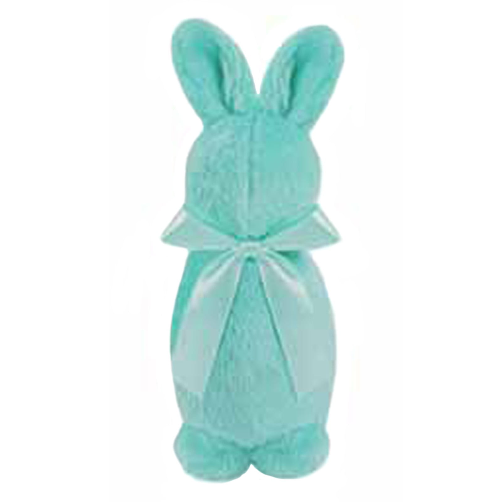 Easter Flocked Bunny Decor, 7Inch, 1PCS,Happy Decorations to Celebrate ...