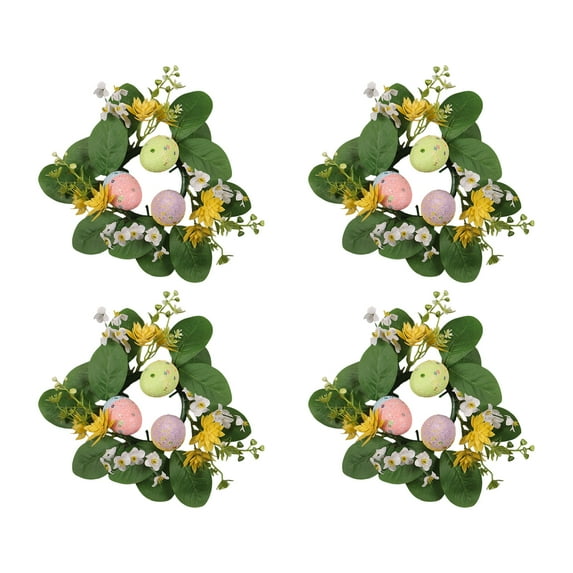 Easter Floral Wreath Decorations 2026 Spring Holiday Home Table ...