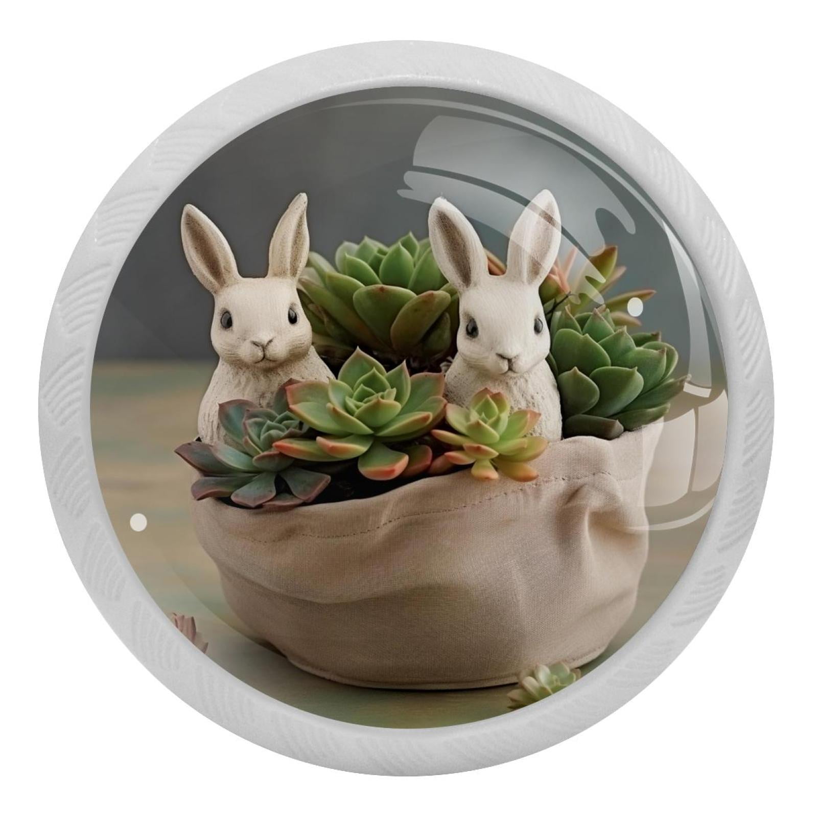 Easter Fluorescent Drawer Pulls - Round 4-Pack Glow-in-the-Dark Knobs ...