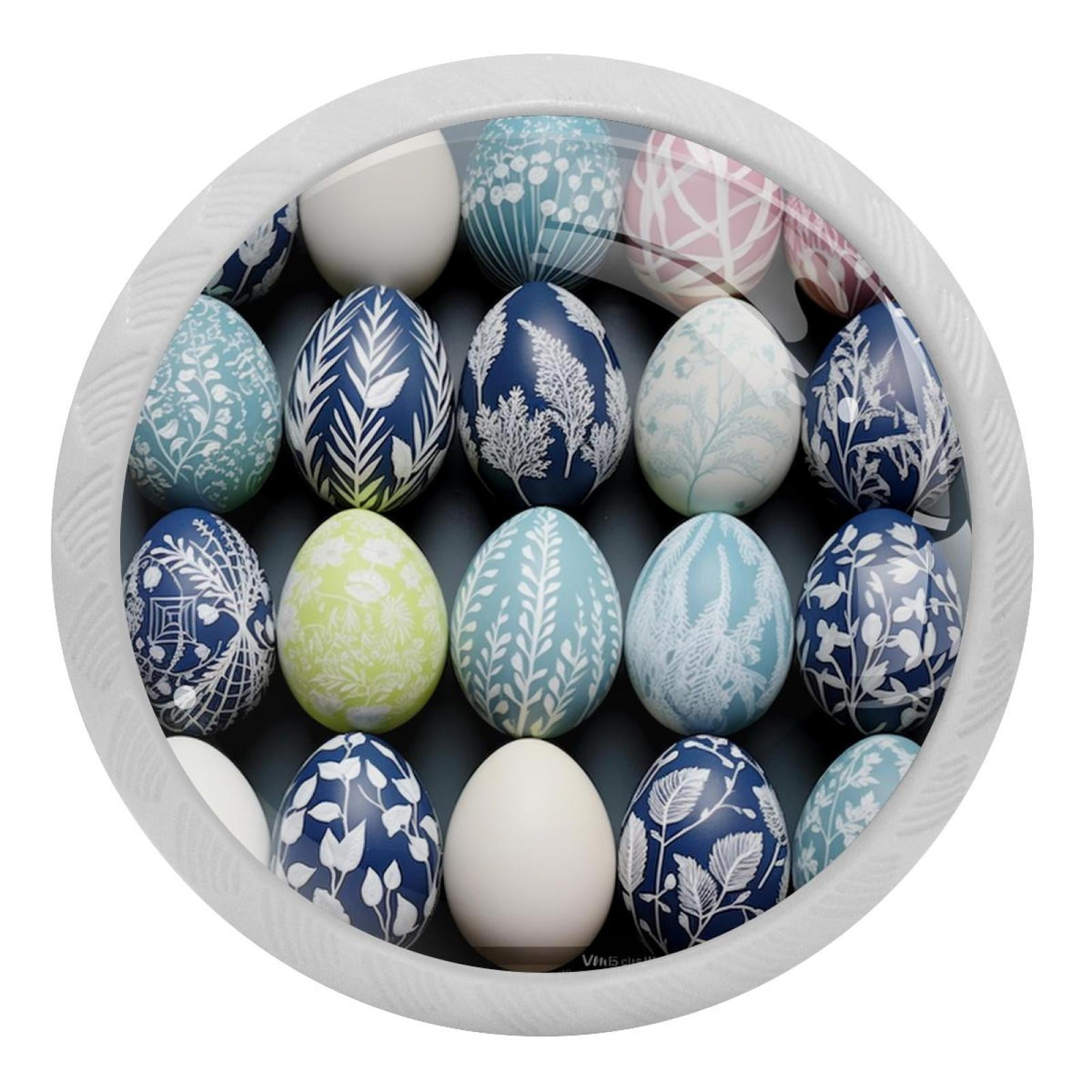 Easter Fluorescent Drawer Pulls with Screws – Round 4-Pack, Glow-in-the ...