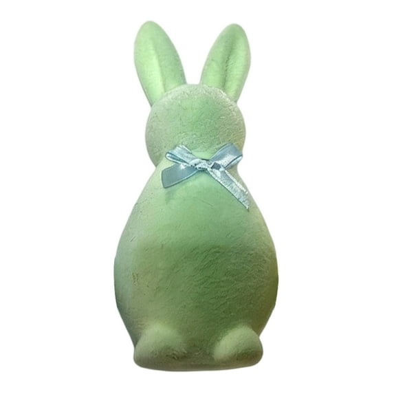Easter Foam Bunny Desktop Ornament, Cute Playful Bunny Easter Decor ...