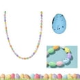 Easter Foam Egg Garland Easter Egg Hanging Garland Decorative Hanging ...