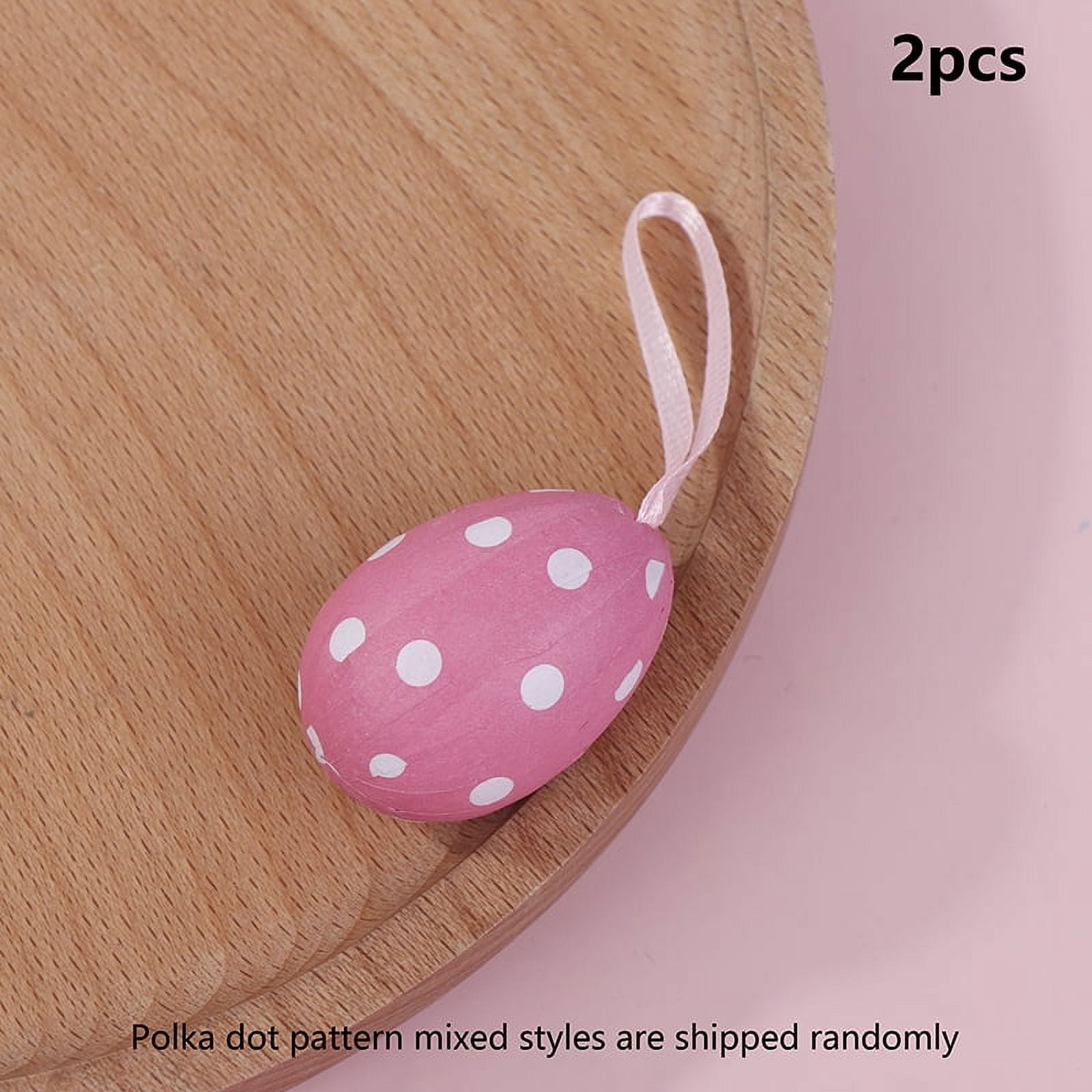 Easter Foam Painted Sticker Eggs Hanging Egg Shells Party Decoration ...