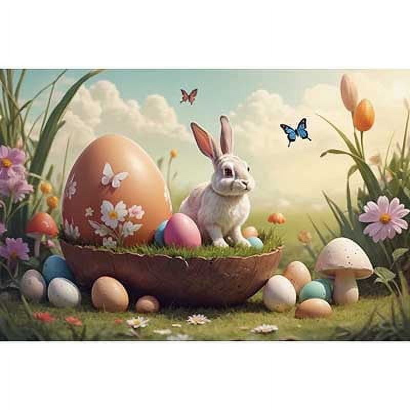 Easter Forest Photography Background Grass Lollipop Bunny Photoz ...