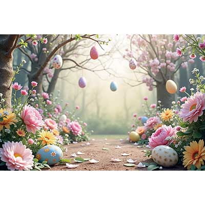 Easter Forest Scery Photography Backdrops Childr Party ration Photoz ...