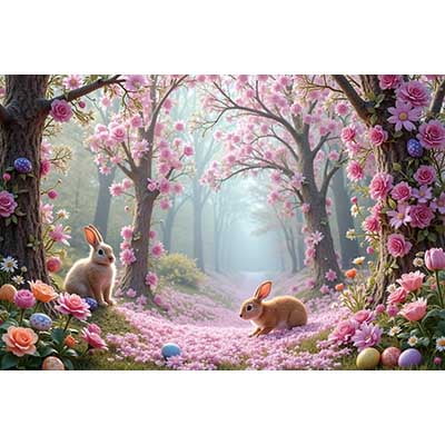 Easter Forest Scery Photography Backdrops Childr Party ration Photoz ...