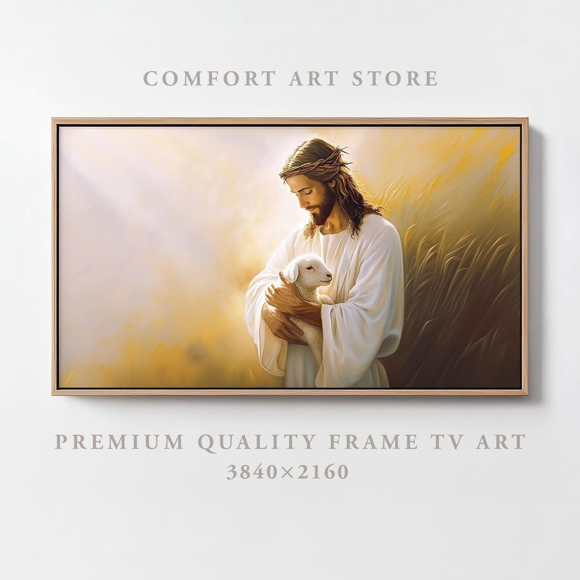 Easter Frame Tv Art Samsung Frame Tv Jesus Christ Frame Tv Easter Lds ...