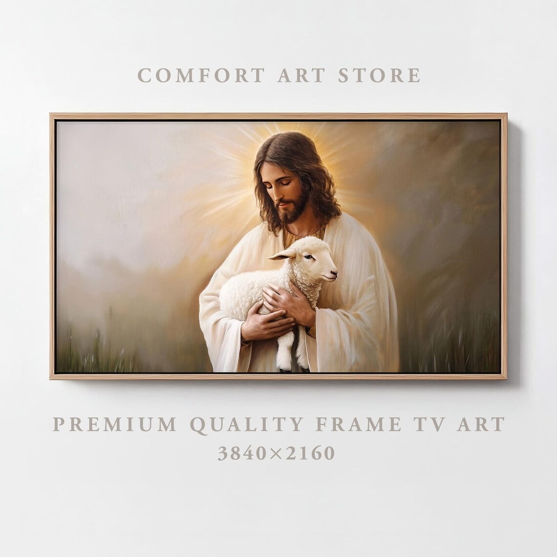 Easter Frame Tv Art Samsung Frame Tv Jesus Christ Frame Tv Easter Lds ...
