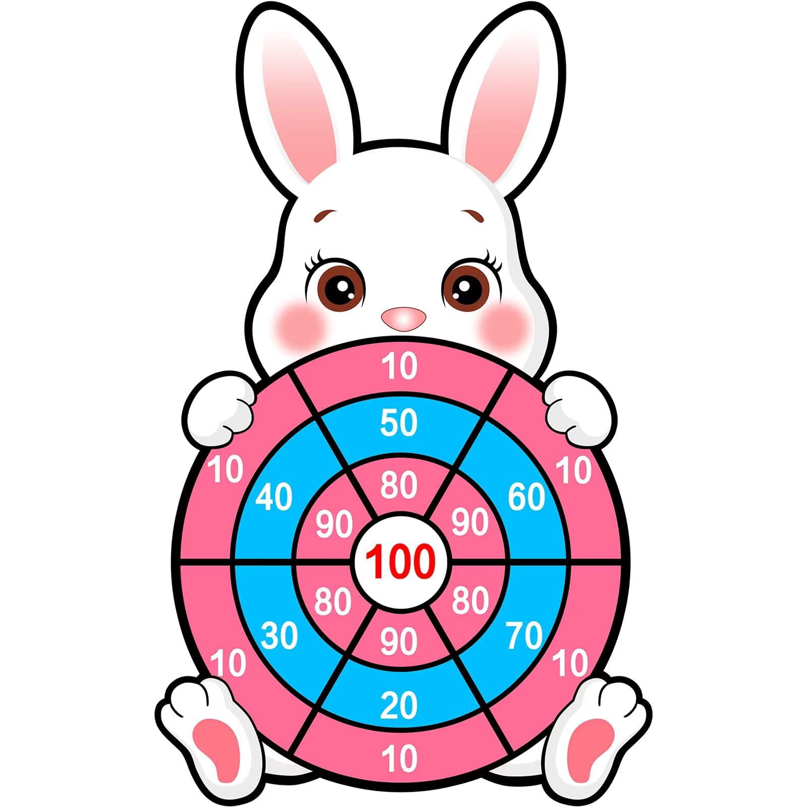 Easter Games for Kids, Easter Basket Stuffers Dart Board Toy Gifts for ...