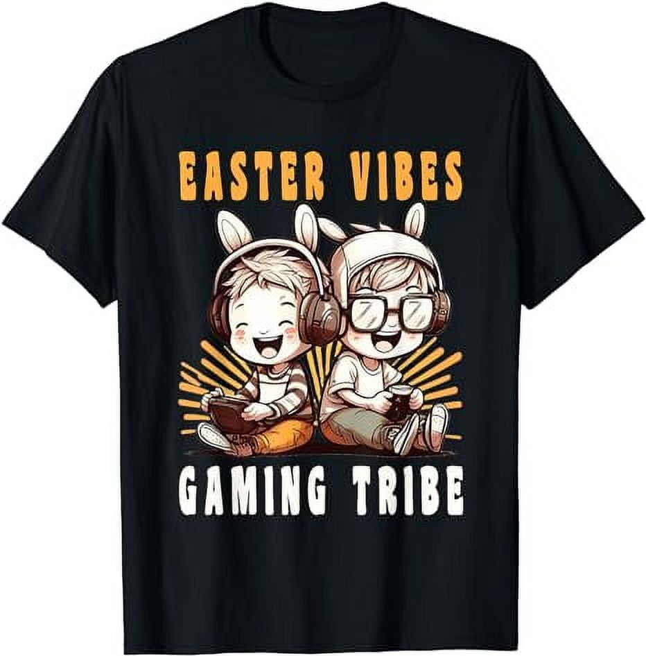Easter Gaming Easter Vibes Gaming Tribe Gamer T-Shirt - Walmart.com