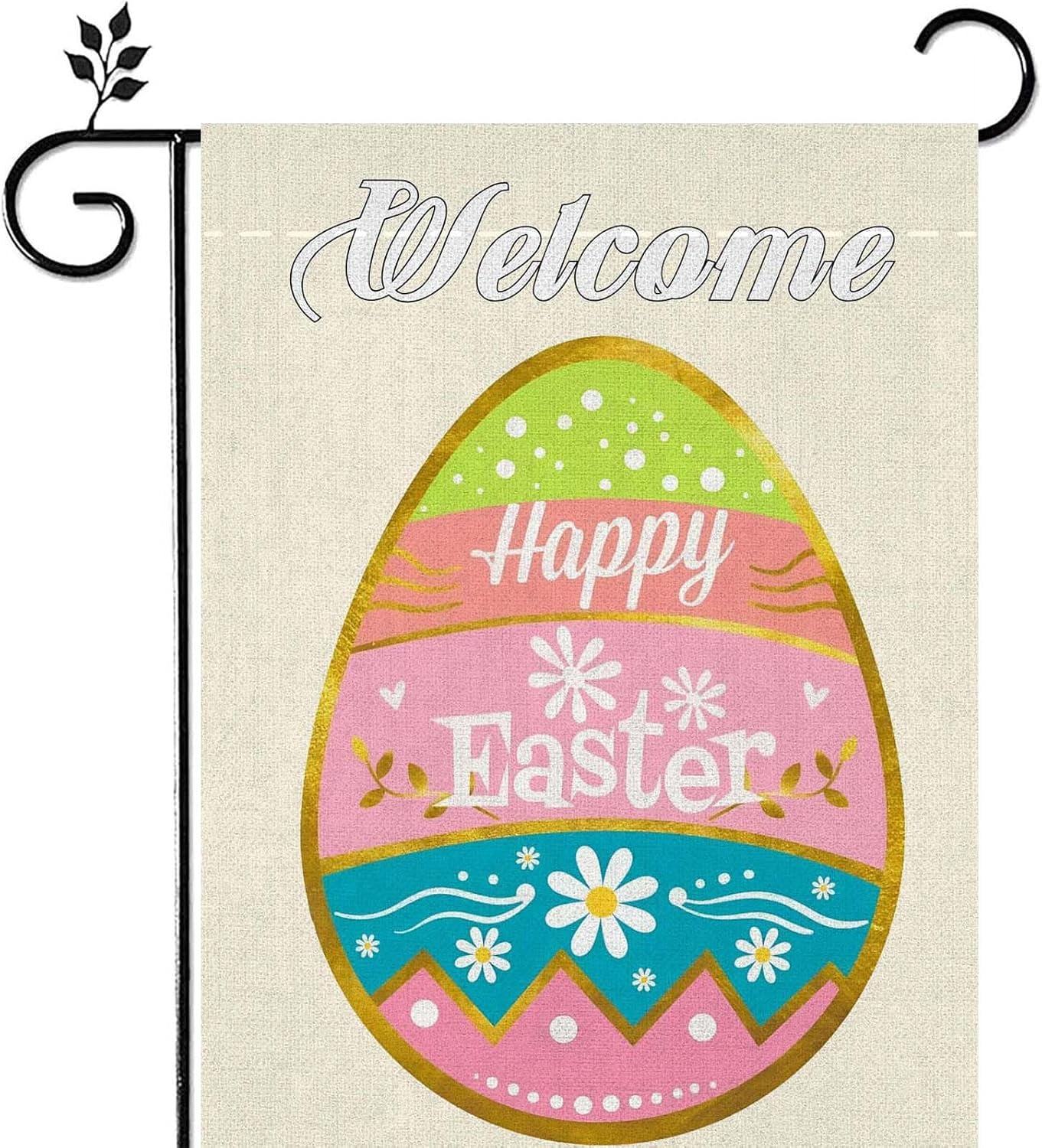 Easter Garden Flag For Outside Easter Yard Flag Spring Garden Flag ...