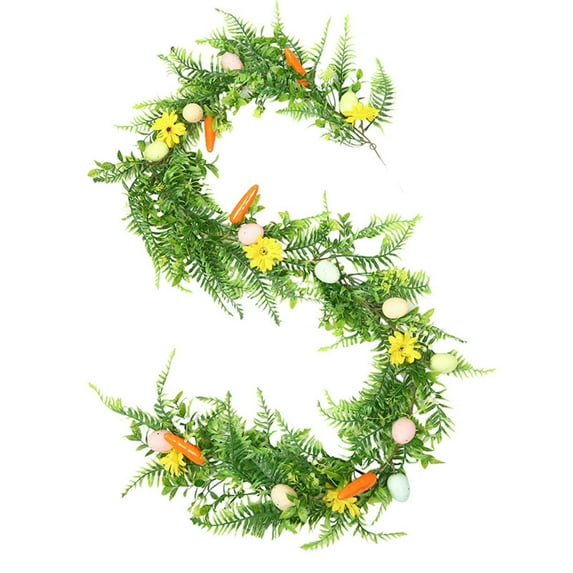 Easter Garland Easter Artificial Garlands with Easter Eggs & Easter ...
