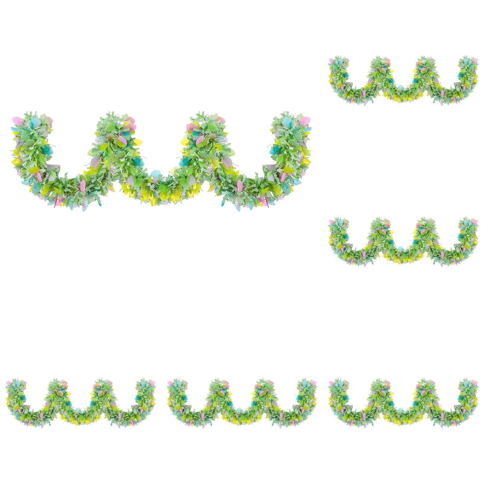 Easter Garlands - Each 2M Colorful Fringe Garland with Eggs Hanging ...