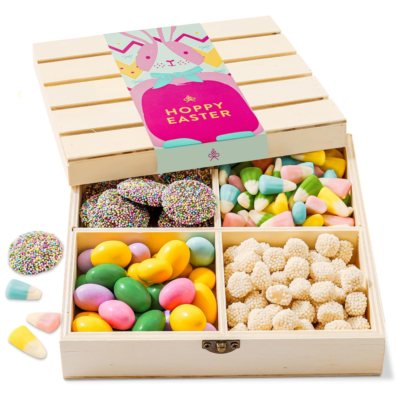 Easter Gift Baskets, Snack Variety Holiday Crate, Spring Gift ...