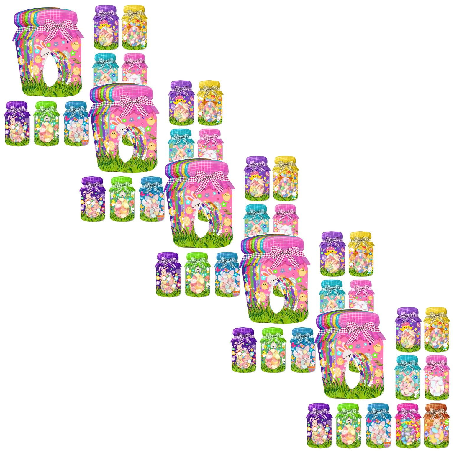 Easter Gift Cards For Kids Easter Cards Set Easter Exchange Greeting ...