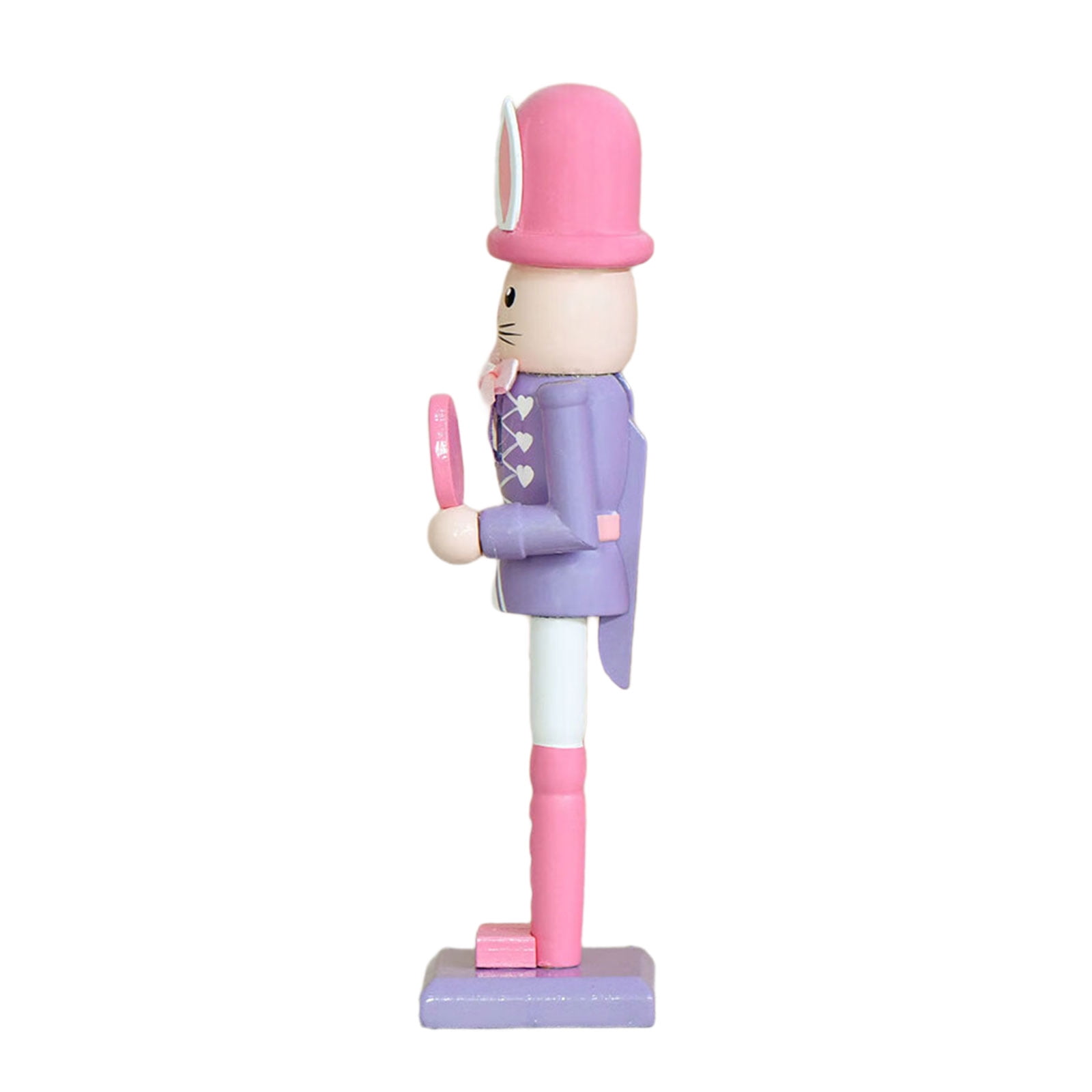 Easter Gift Wooden Bunnies Nutcrackers Figurine 18cm Rabbits Soldier ...