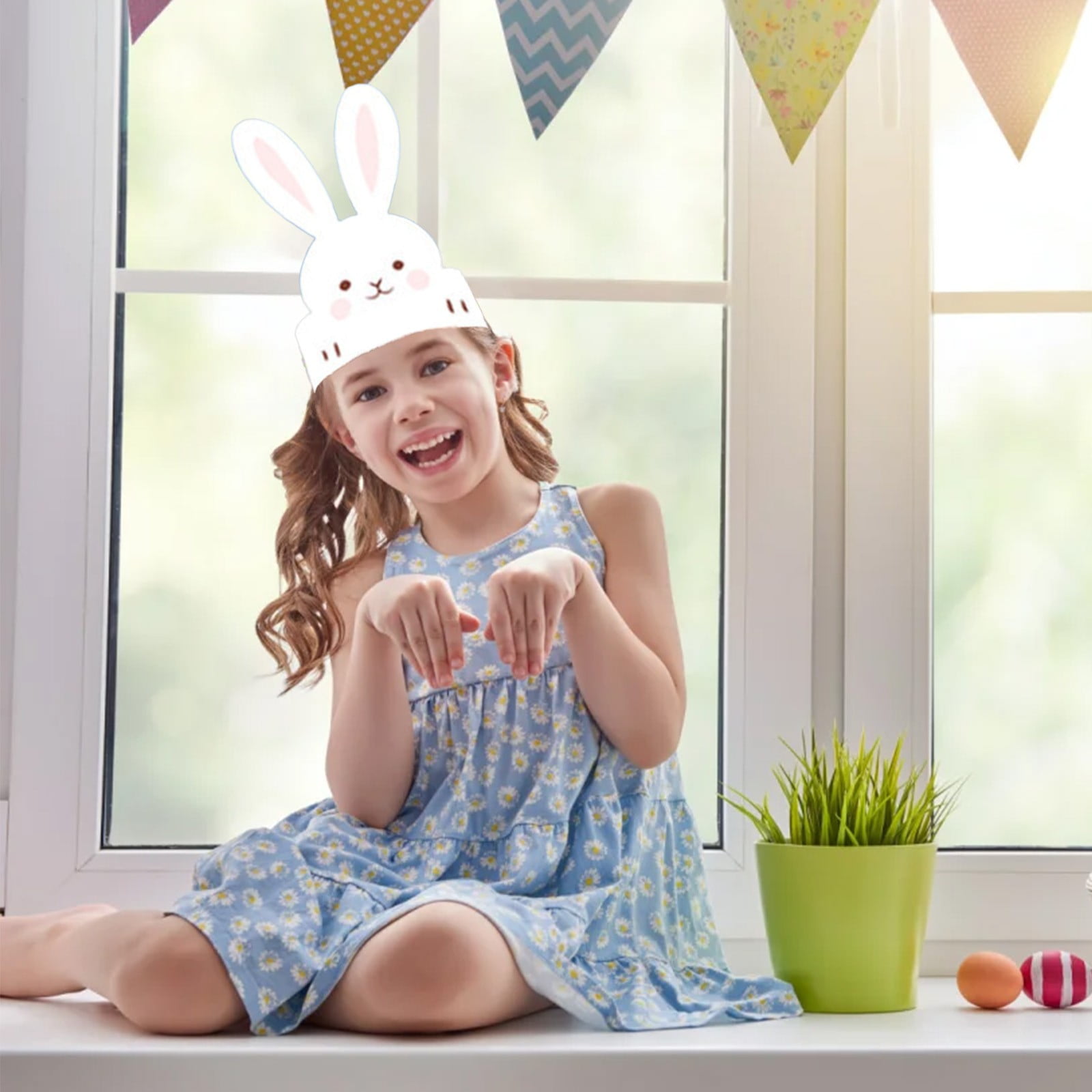 Easter Gifts Savings! RVASTEIZO Easter Bunny Headband Ears Birthday ...