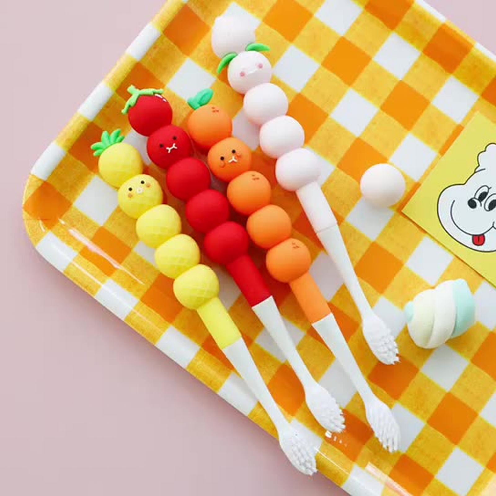 Easter Gifts Toothbrushes Polished End-Rounded Bristles Cartoon Small ...