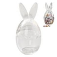 Easter Glass Storage Jar for Snacks and Decor, 8.3*8.3*17cm, Glass ...