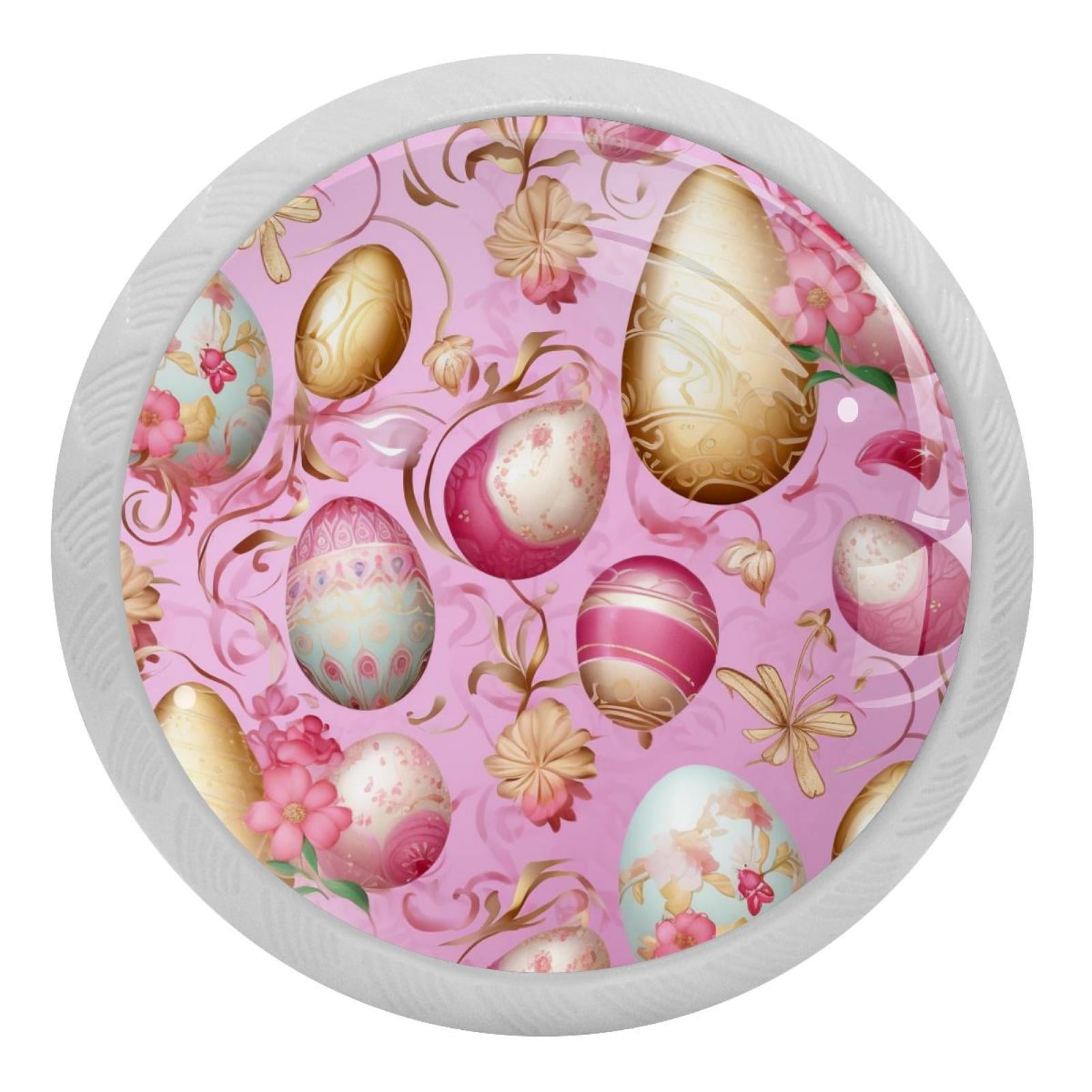 Easter Glow-in-the-Dark Fluorescent Drawer Pulls with Screws - 4-Pack ...