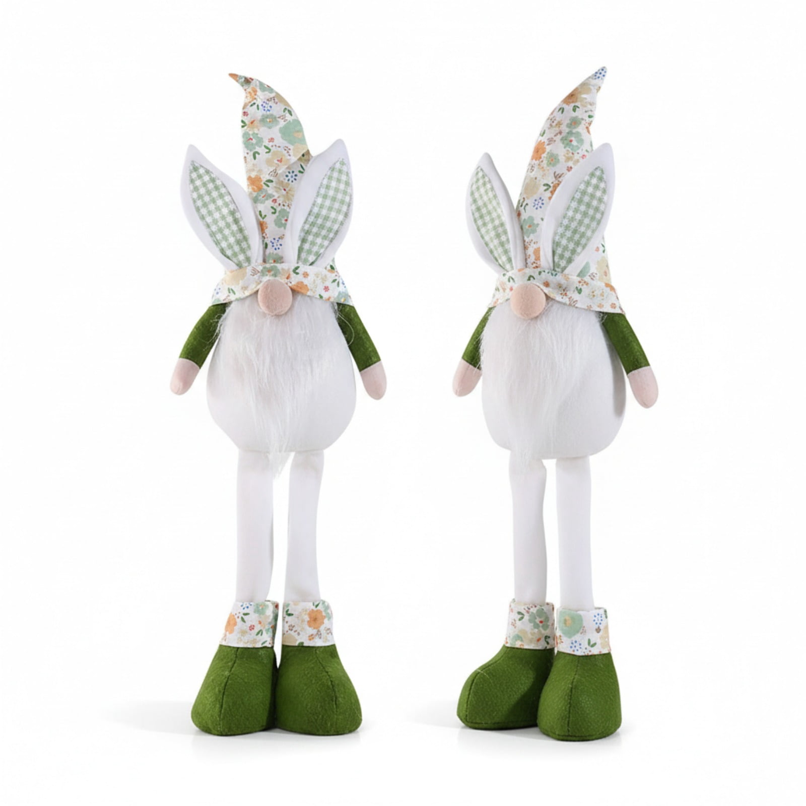 Easter Gnome Bunny Plush Doll Easter Ornaments for Home Spring Table ...