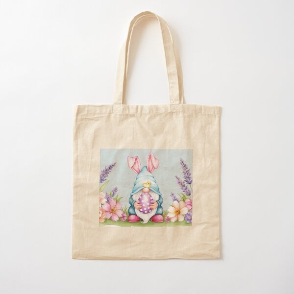 Easter, Gnome, Rabbit, Spring, Flowers, Easter Egg, Watercolor, Cute ...