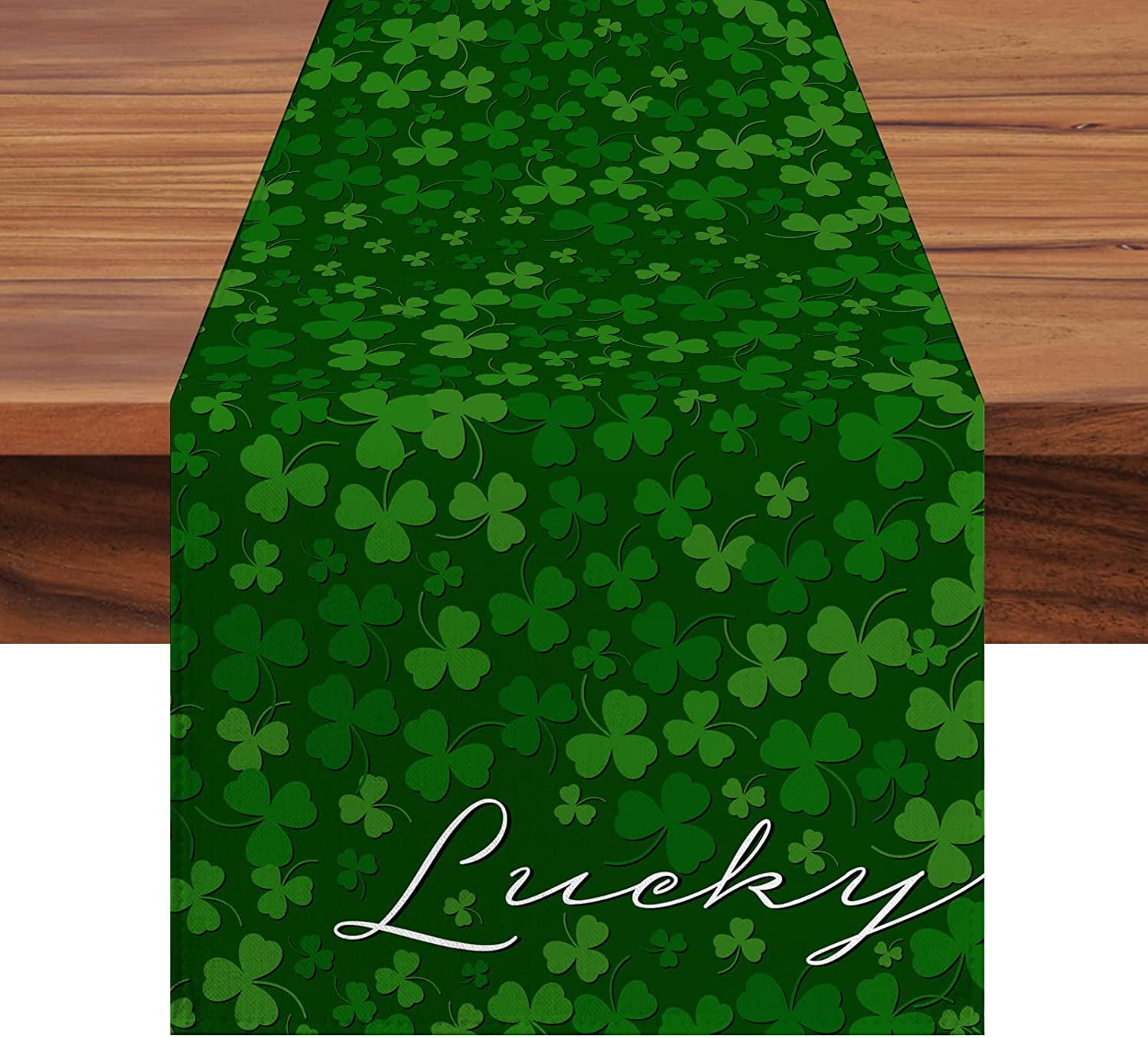 Easter Gnome Table Runner 72 Inches Long Watercolor Buffalo Plaid Truck ...