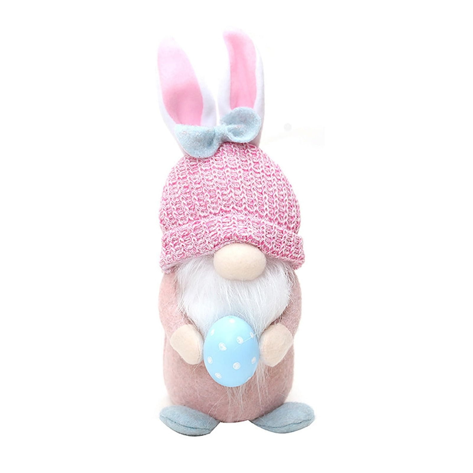 Easter Gnomes Plush Decoration,Spring Bunny Dolls with Egg Handmade ...
