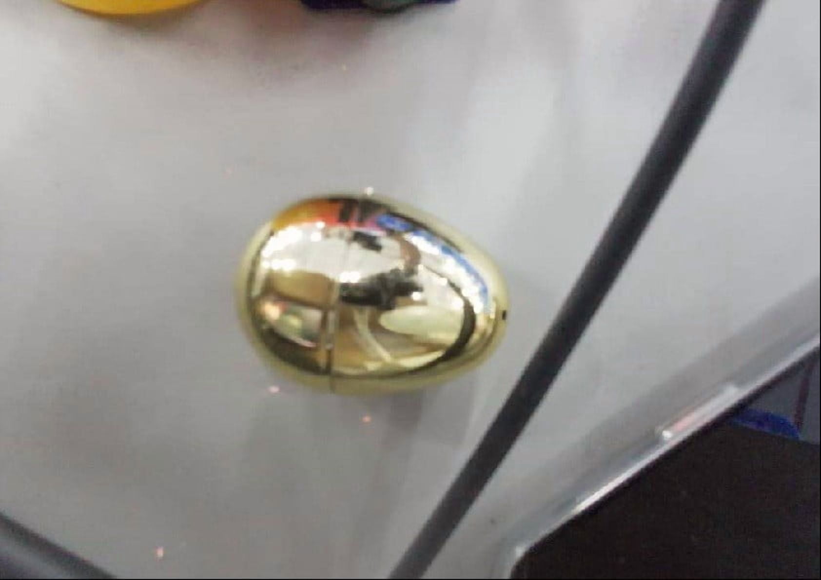 Easter Golden Eggs, Plastic Eggs, Fillable Eggs, Openable Design ...