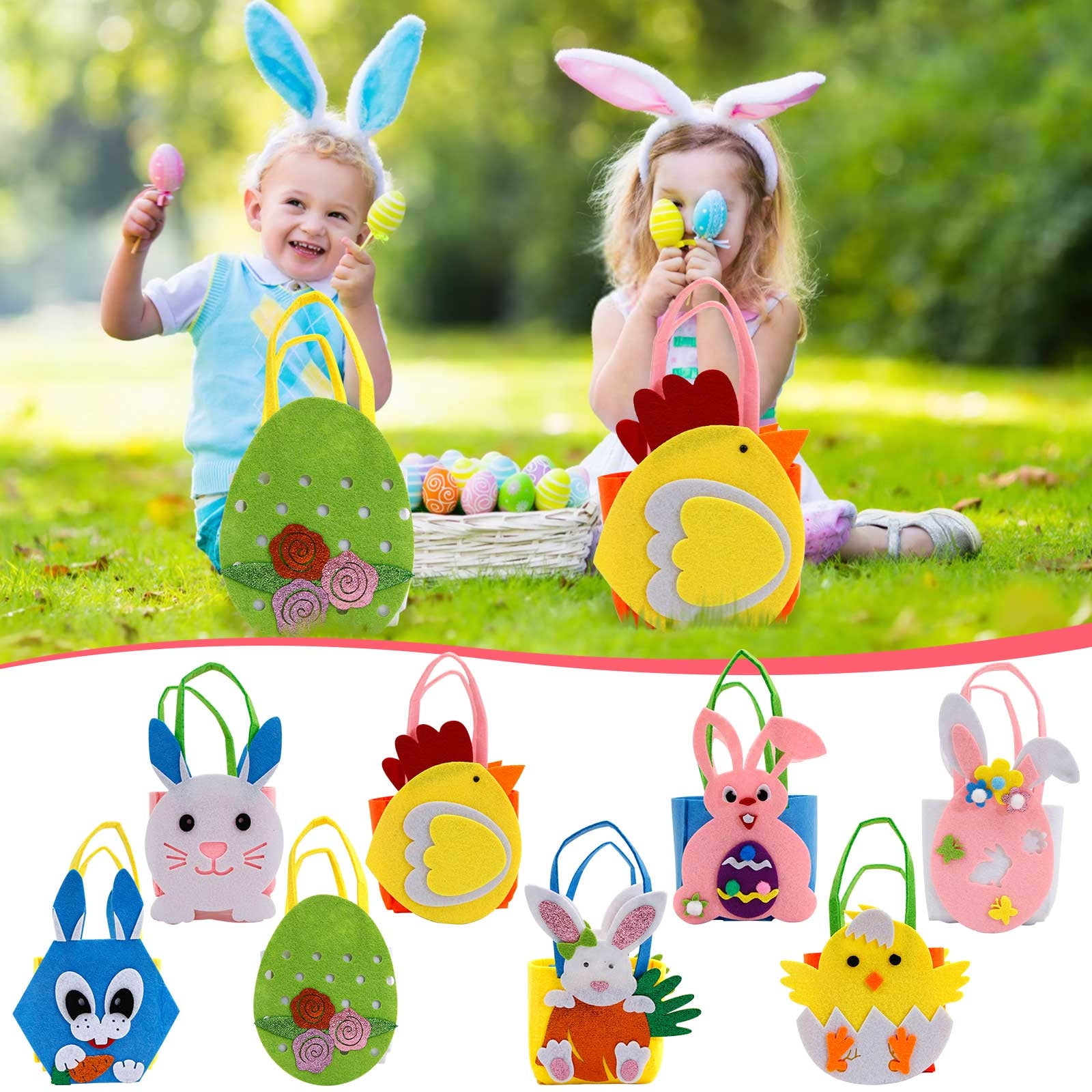 Easter Goodie Bag Easter Bunny Gift Bags Easter Gift Wrap Bags Easter ...