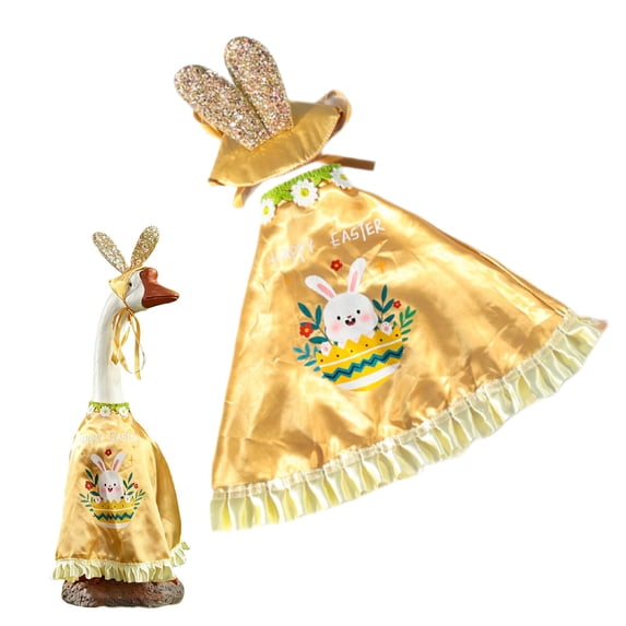 Easter Goose Outfit, Cute Bunny Porch Goose Clothes for 17" Spring ...